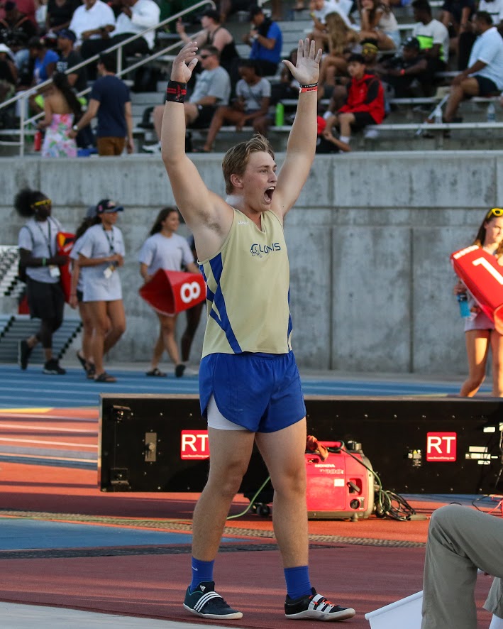 Jonah Wilson strikes surprising shot put gold at state meet, Tjerrild ...