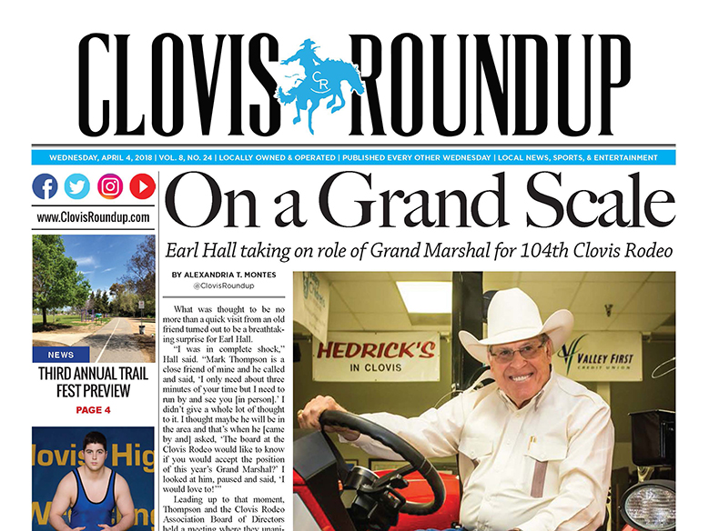 Clovis Roundup – April 4, 2018 | Clovis Roundup