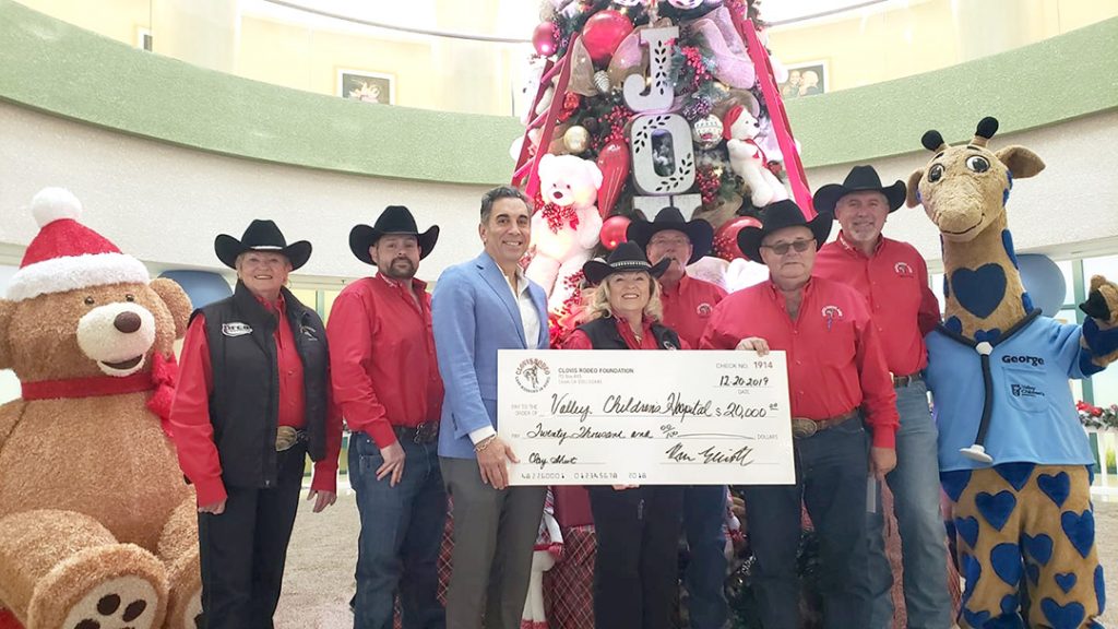 Clovis Rodeo Association Donates $20,000 to Valley Children’s Hospital ...