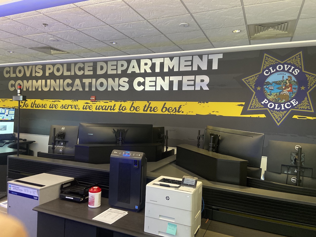 Clovis PD reveals new dispatch center | Clovis Roundup