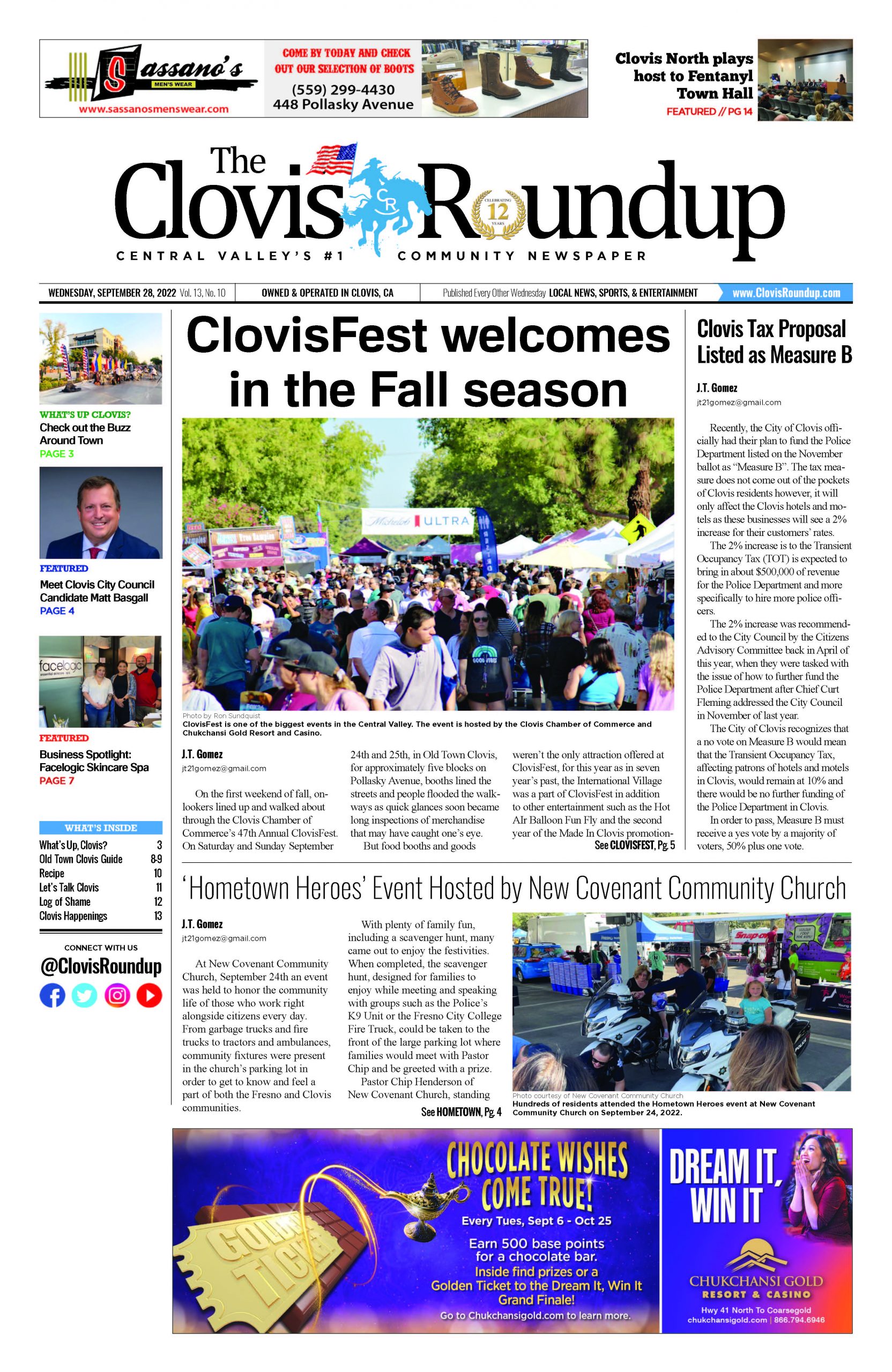 Clovis Roundup – September 28, 2022 | Clovis Roundup