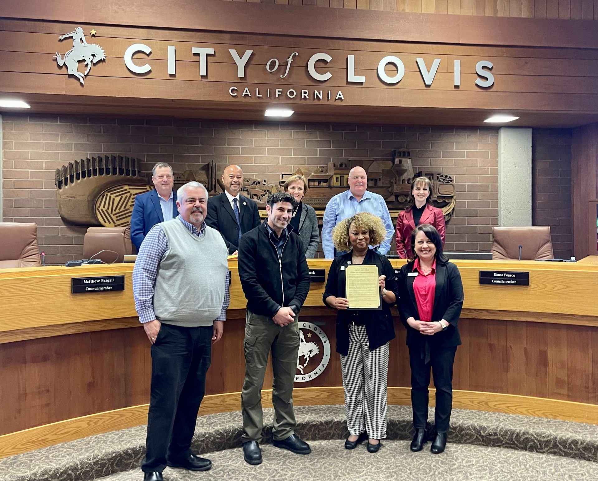 Clovis Community College Honored at City Council Meeting | Clovis Roundup