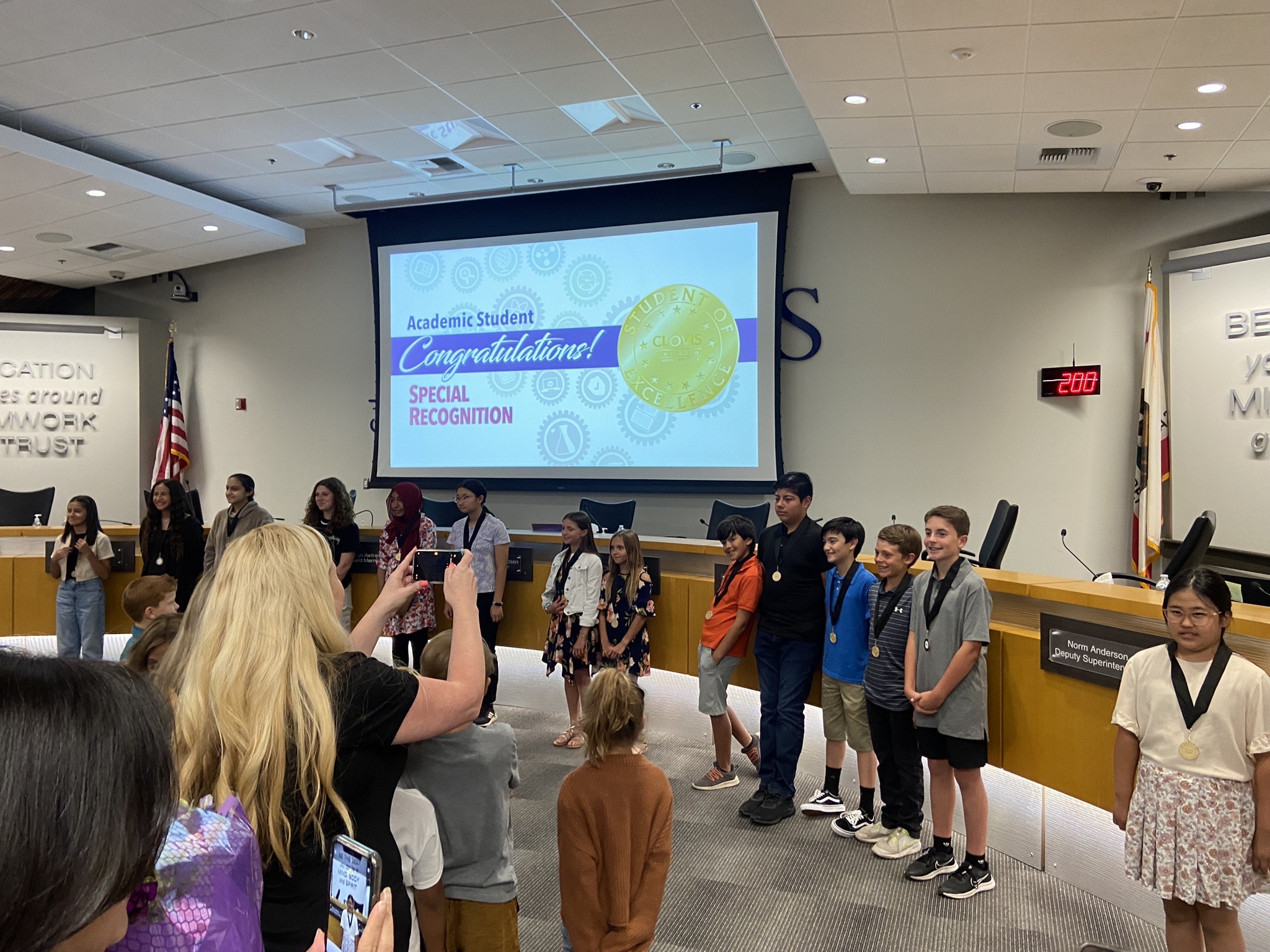 CUSD Honors Student Academic Excellence at Board Meeting | Clovis Roundup
