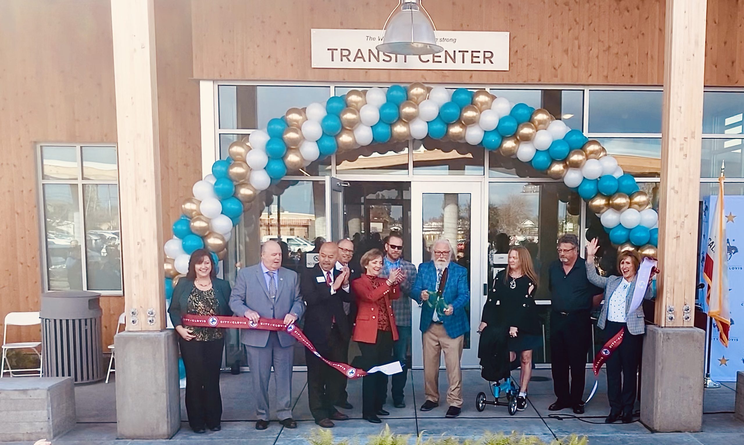 Ribbon-Cutting held for new Transit Center | Clovis Roundup