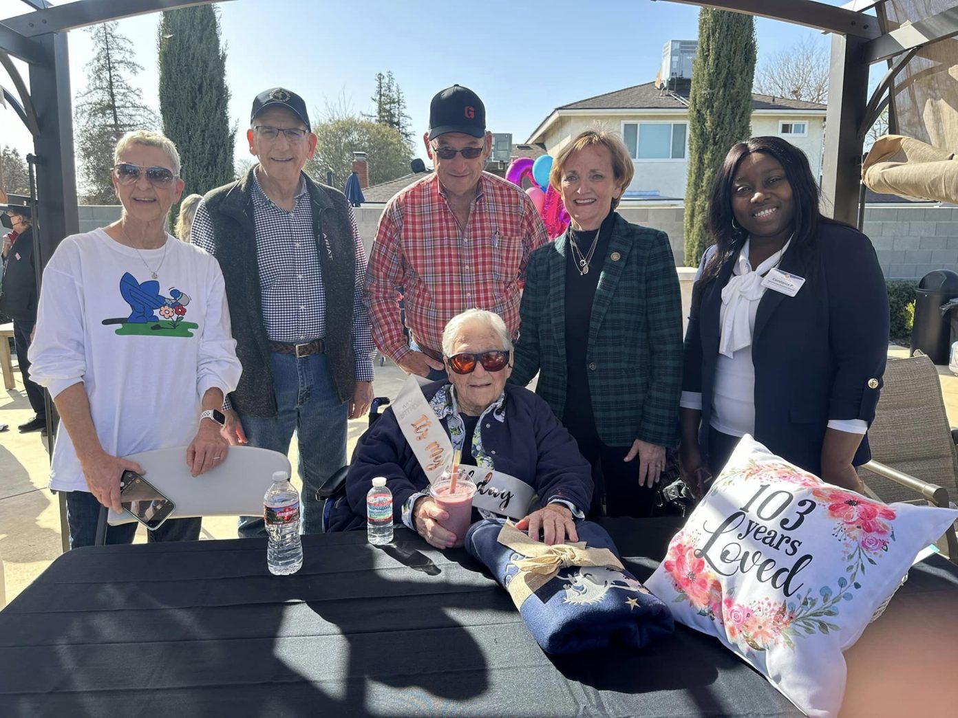 Mary Rigsbee celebrates 103rd Birthday at Magnolia Crossing | Clovis ...
