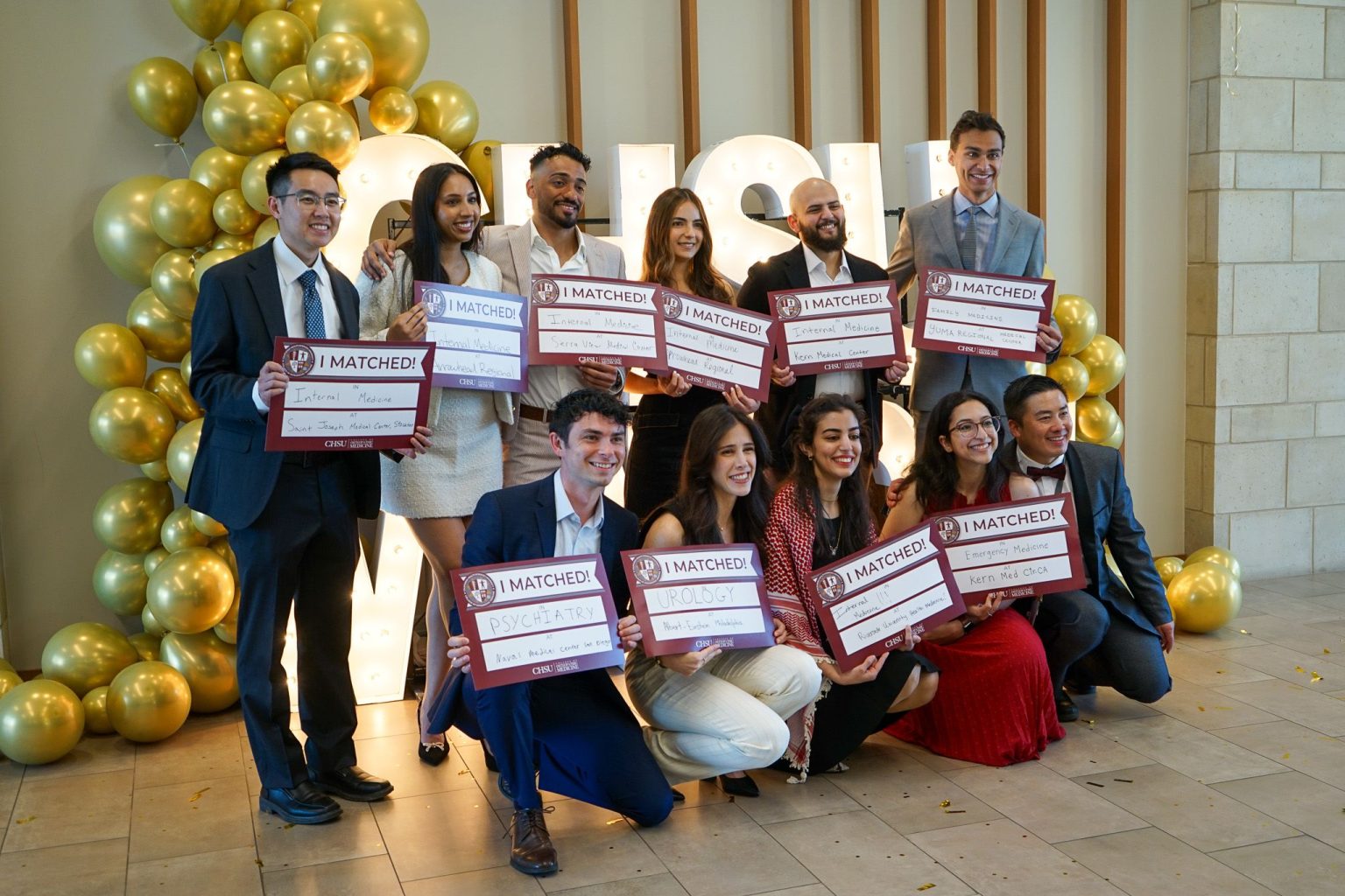 CHSU celebrated 100% residency match rate, 34% staying in the Central ...