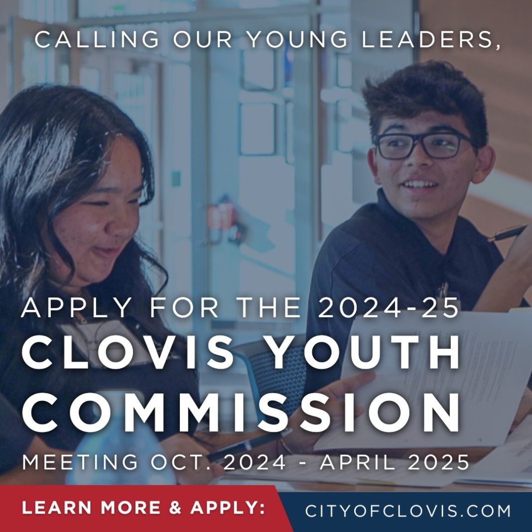 Clovis seeks young leaders for Youth Commission | Clovis Roundup